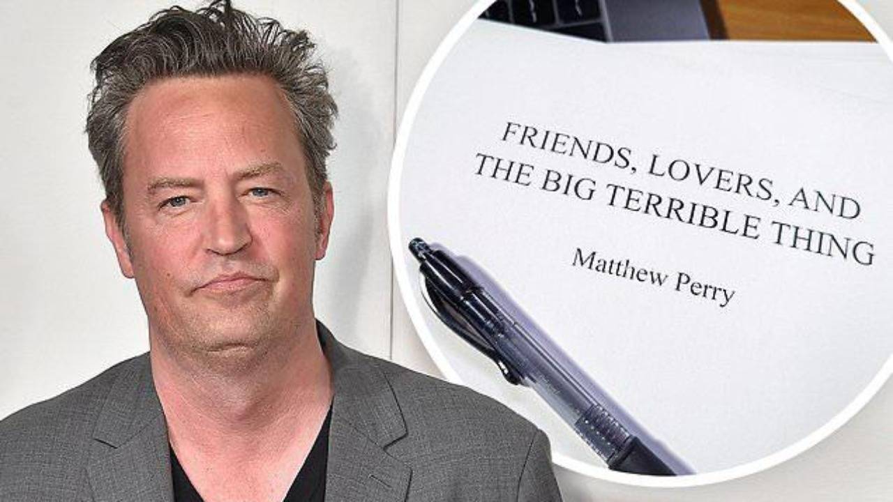 Friends actor Matthew Perry says he's completed his memoir revealing ...